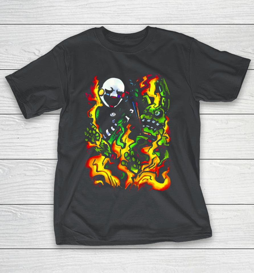 Five Nights At Freddy’s Springtrap And The Puppet Shirts - YummyTee