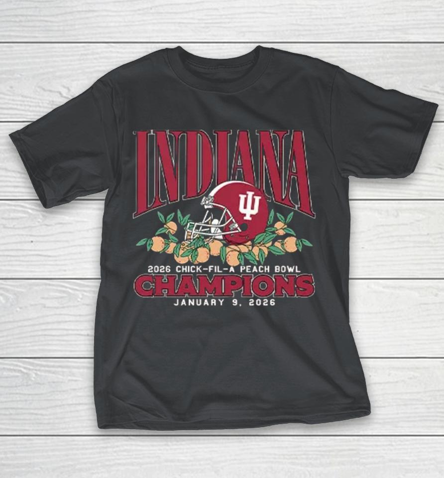 Indiana 2026 Chick-Fil-A Peach Bowl Champions Shirts - YummyTee